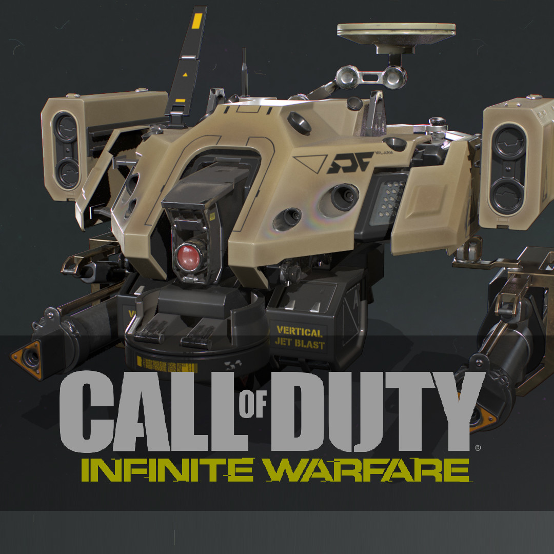 ArtStation - Call of Duty: Infinite Warfare - SDF Drone