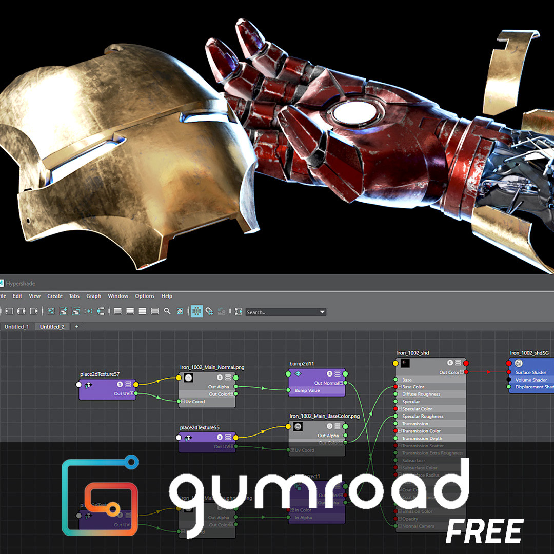 ArtStation - Substance Painter to Arnold 5 perfect Workflow on Hard Surface model - Tutorial