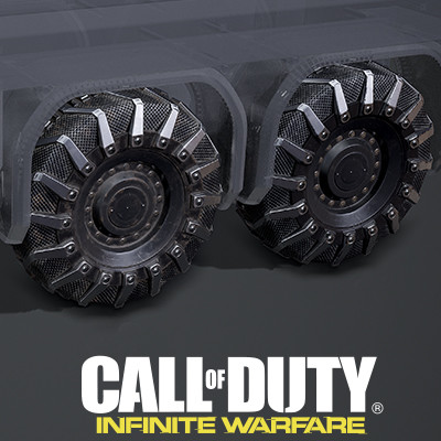 ArtStation - Call of Duty: Infinite Warfare - APC Wheels Set