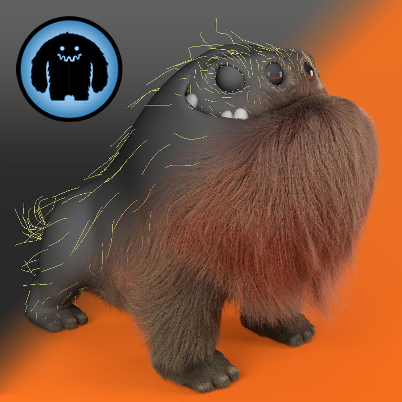 ArtStation - Furry Dog Creature