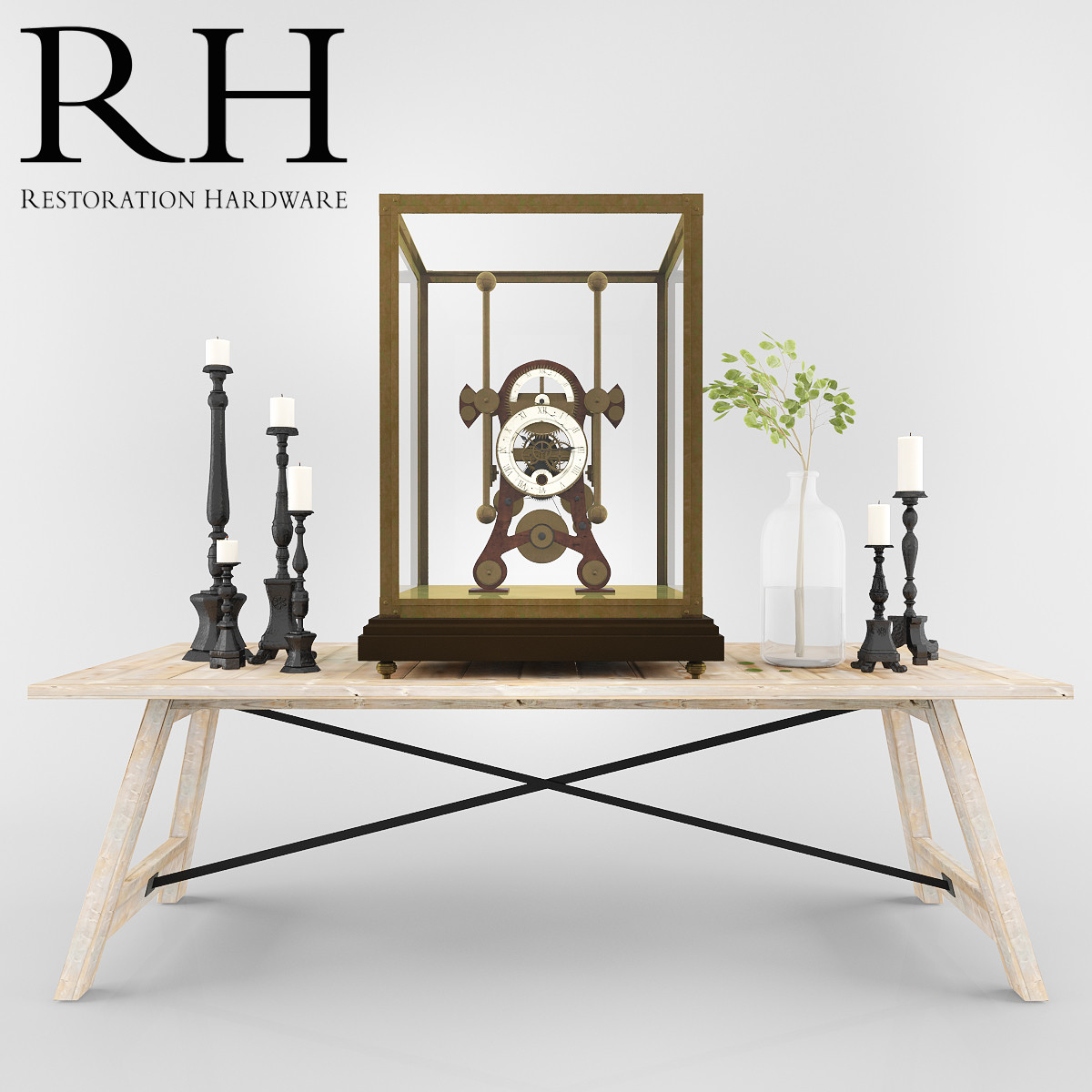 ArtStation - RH VINTAGE CLOCK SET