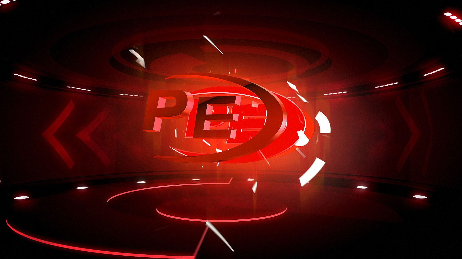 ArtStation - Power Entertainment 3D Logo Intro