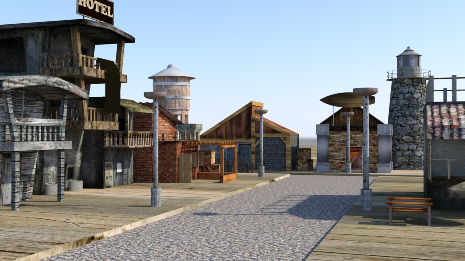 ArtStation - Village Environment