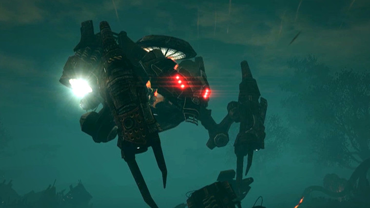 ArtStation - Defiance VFX - Progenator Boss Arkfall - Raw cut footage