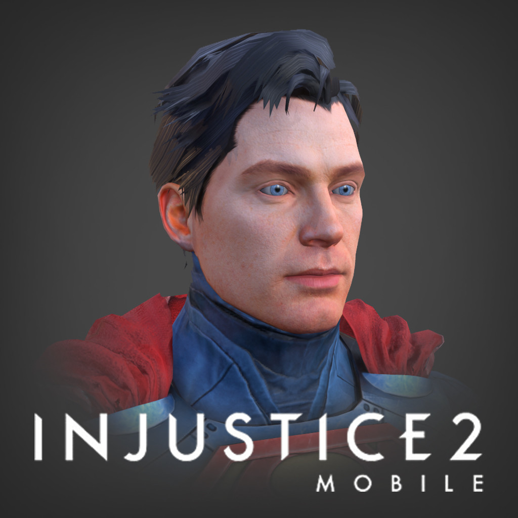 ArtStation - Superman Face and Hair (Mobile)