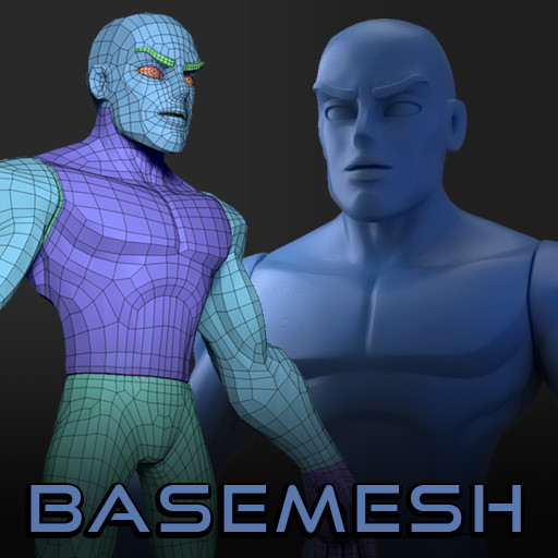 ArtStation - Infinidude Base Mesh