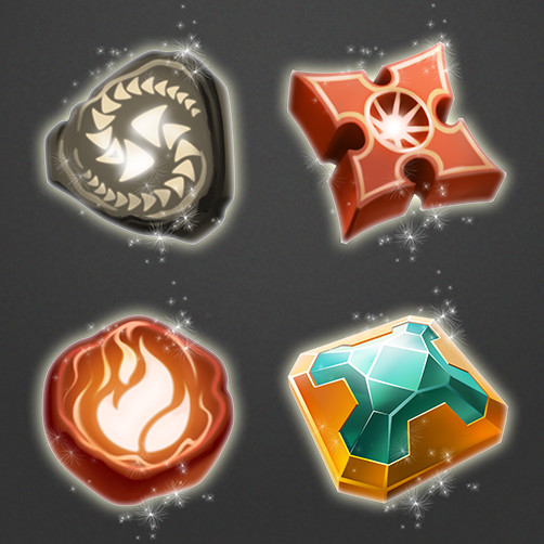 ArtStation - Jewel Quest icons