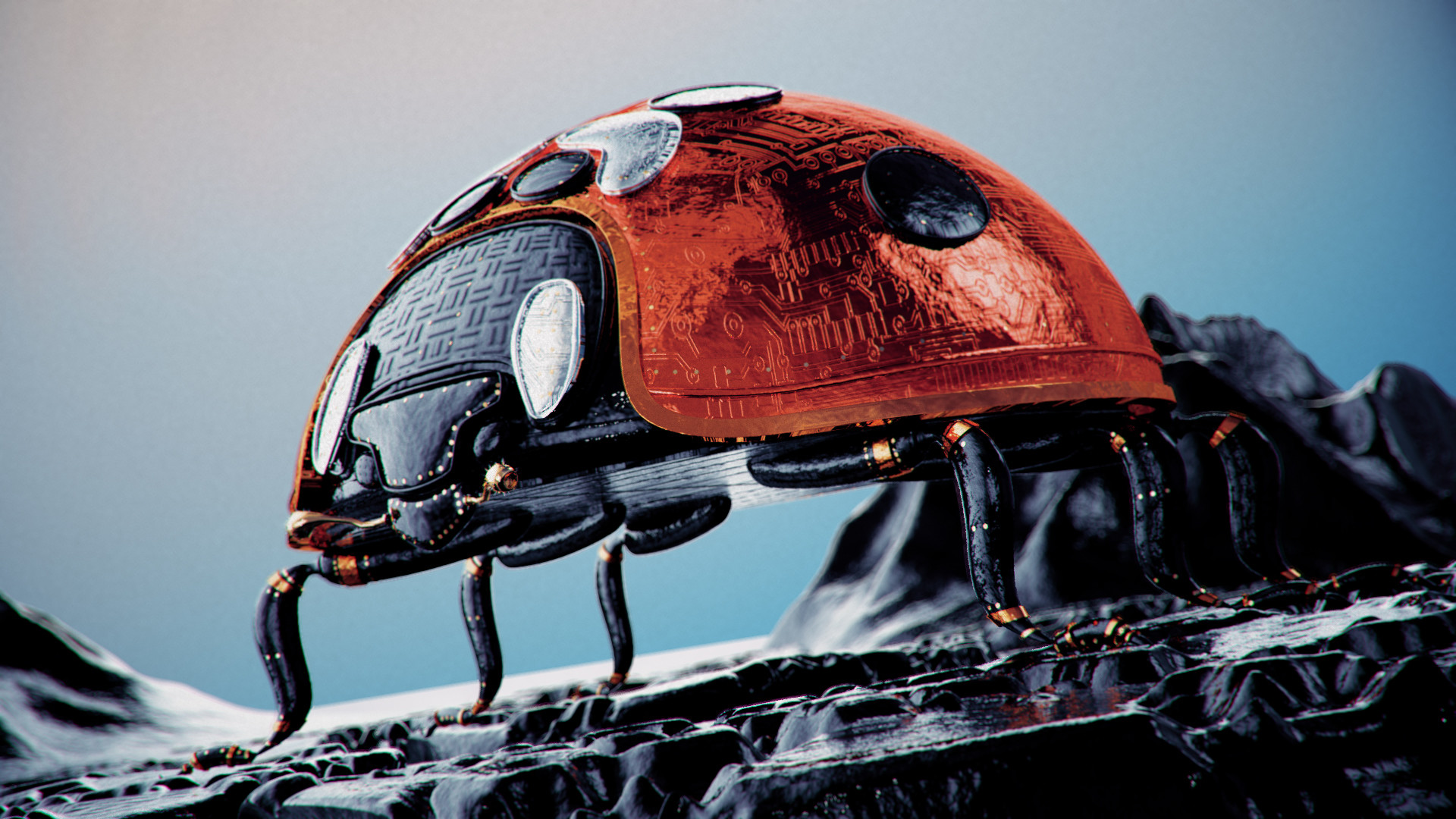 ArtStation - Mechanic insect