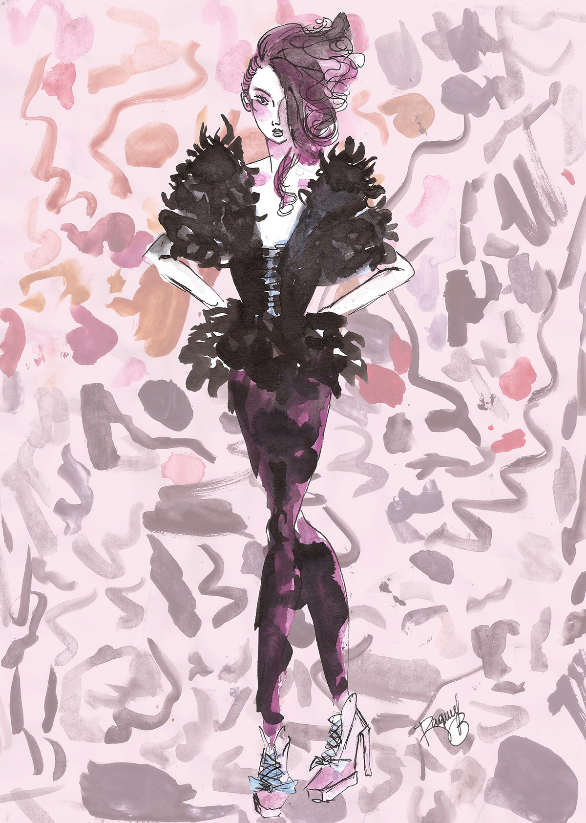 ArtStation - Random Fashion Illustrations