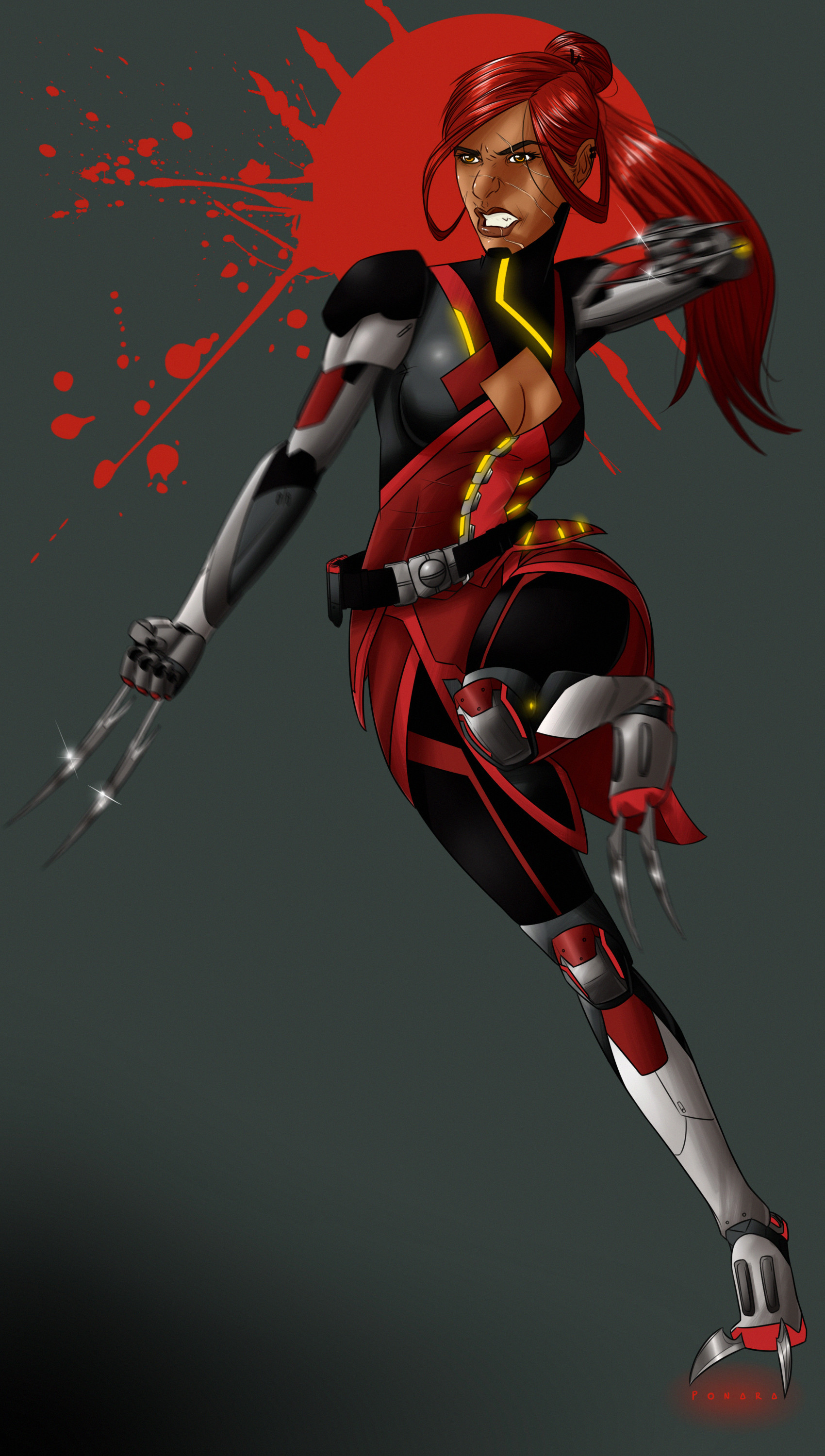 ArtStation - Sabre (Overwatch Fanmade Character)