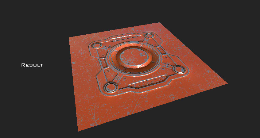 ArtStation - Bake high poly mesh to normal map