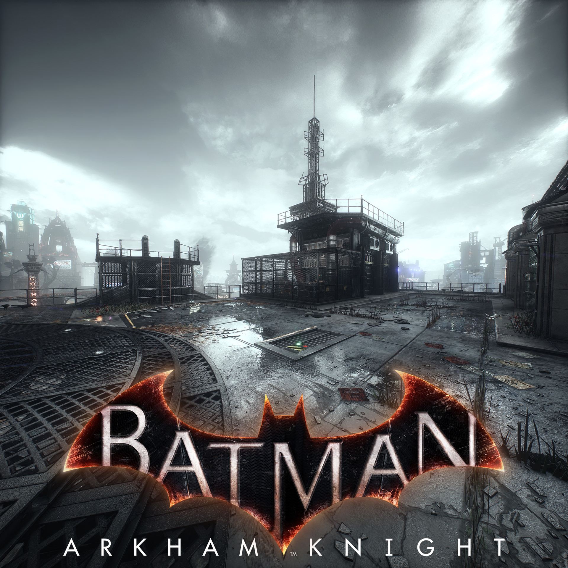 ArtStation - Batman: Arkham Knight GCPD Lockdown DLC Lighting