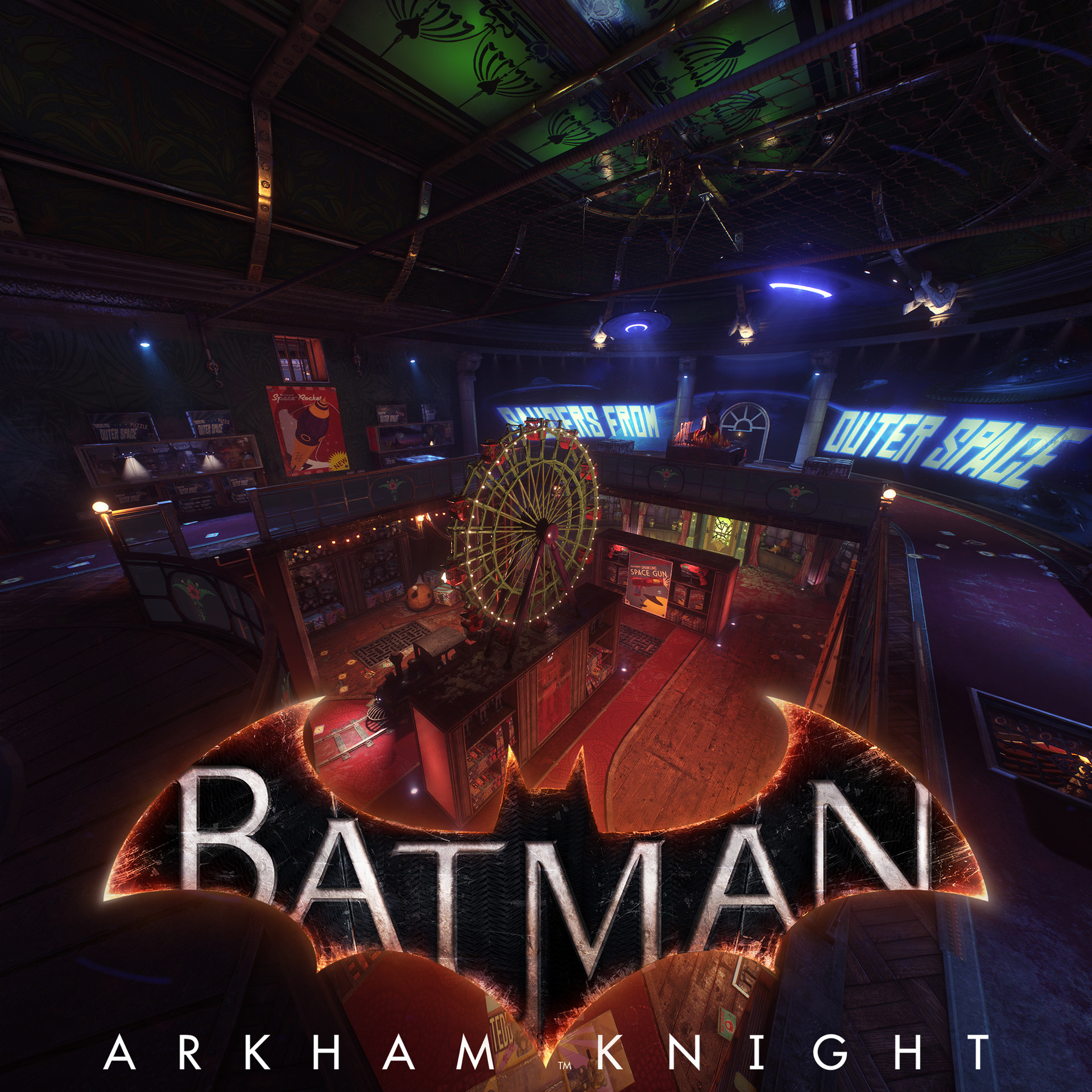 ArtStation - Batman: Arkham Knight - Catwoman's Revenge DLC Lighting