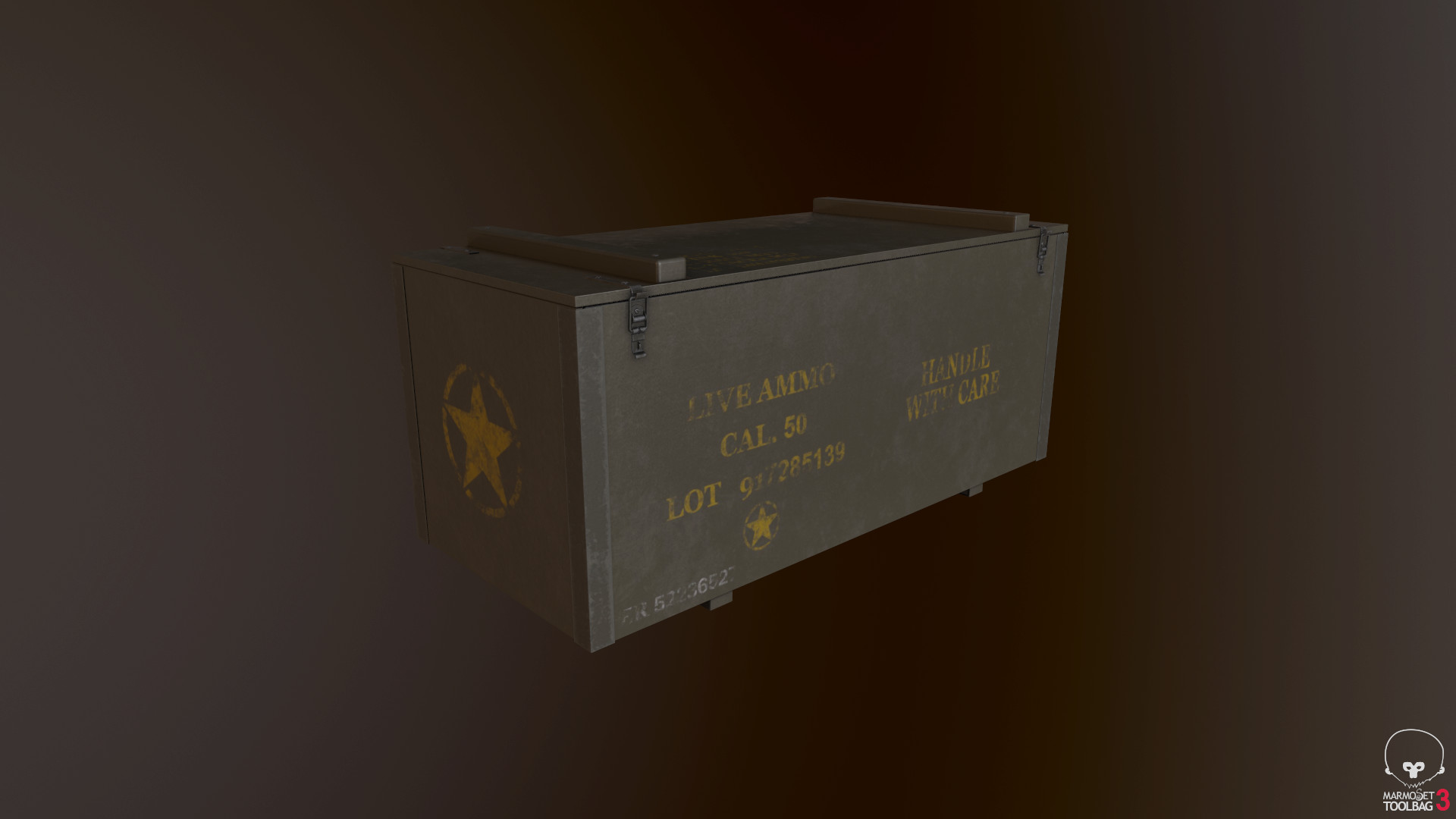 ArtStation - Ammo Box 1 (Game Ready)