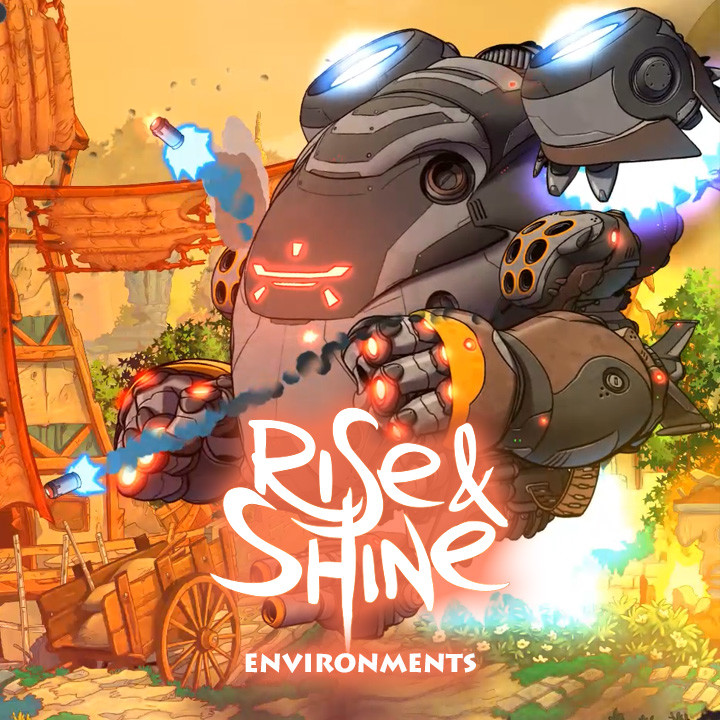 ArtStation - Rise & Shine - RPG City - Environment