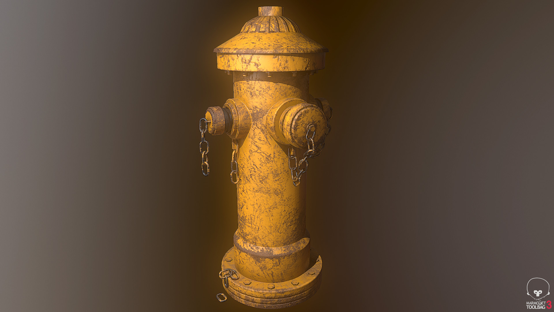 ArtStation - Fire Hydrant 1 (Game Ready)
