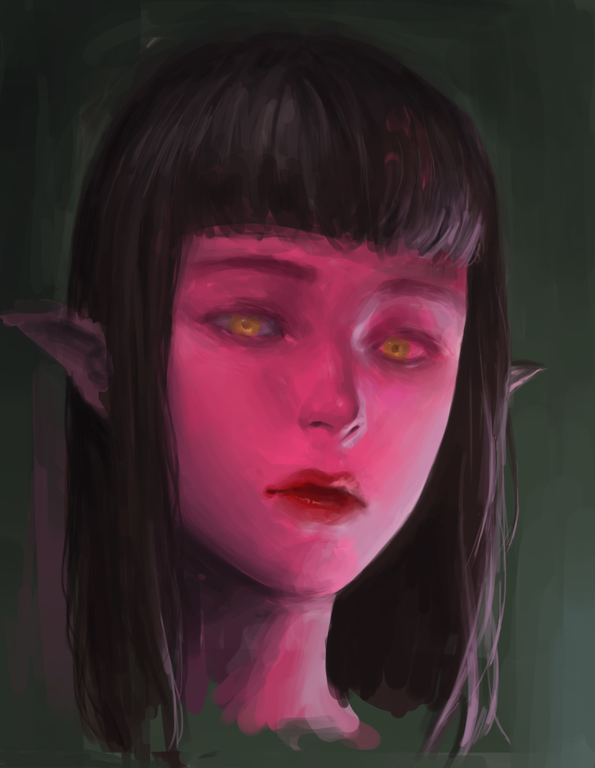 ArtStation - Pink Elf