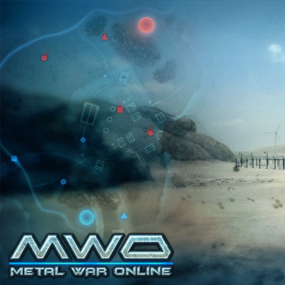 ArtStation - MWO, "Gibson Desert" map