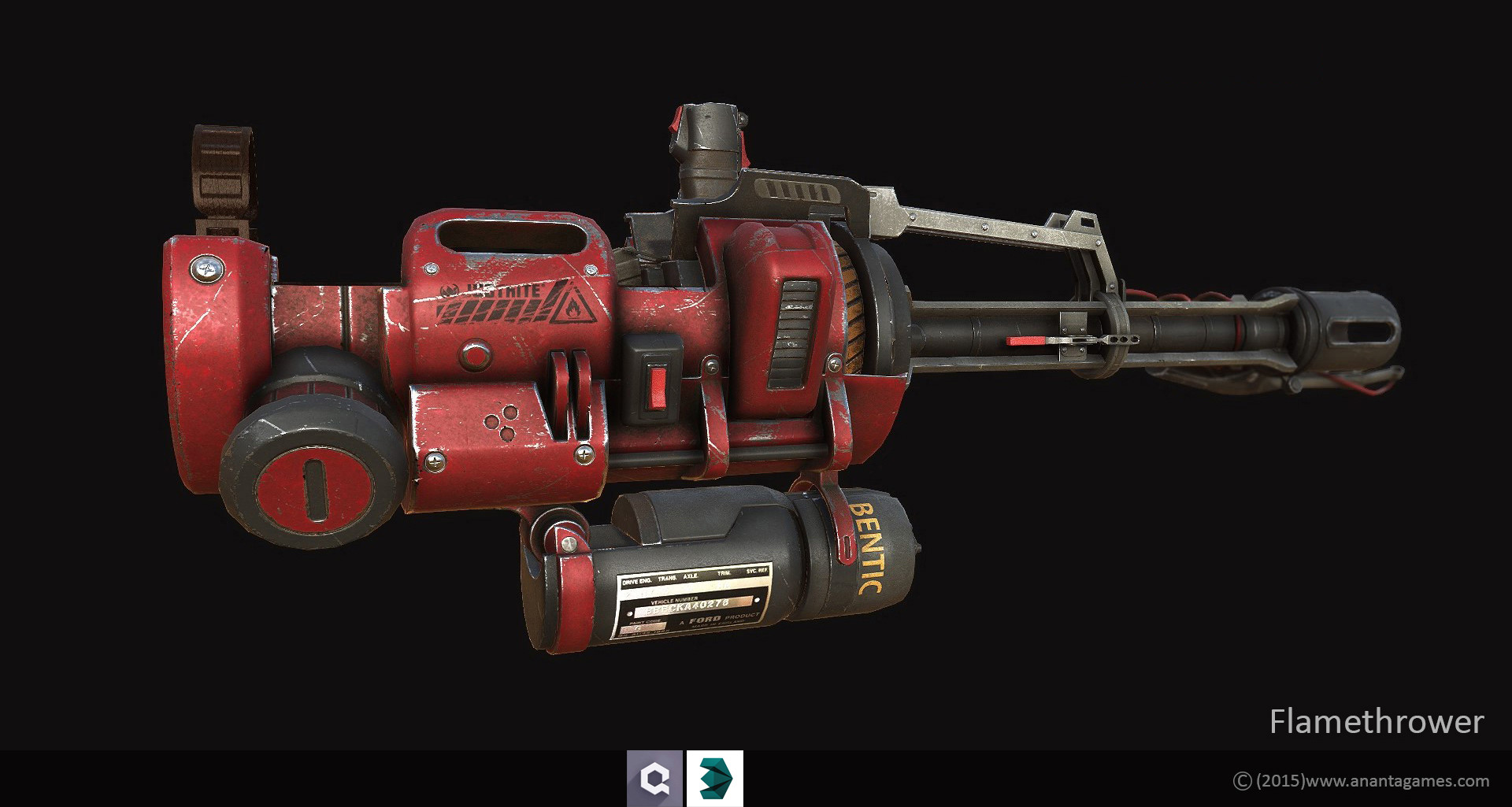 ArtStation - flamethrower