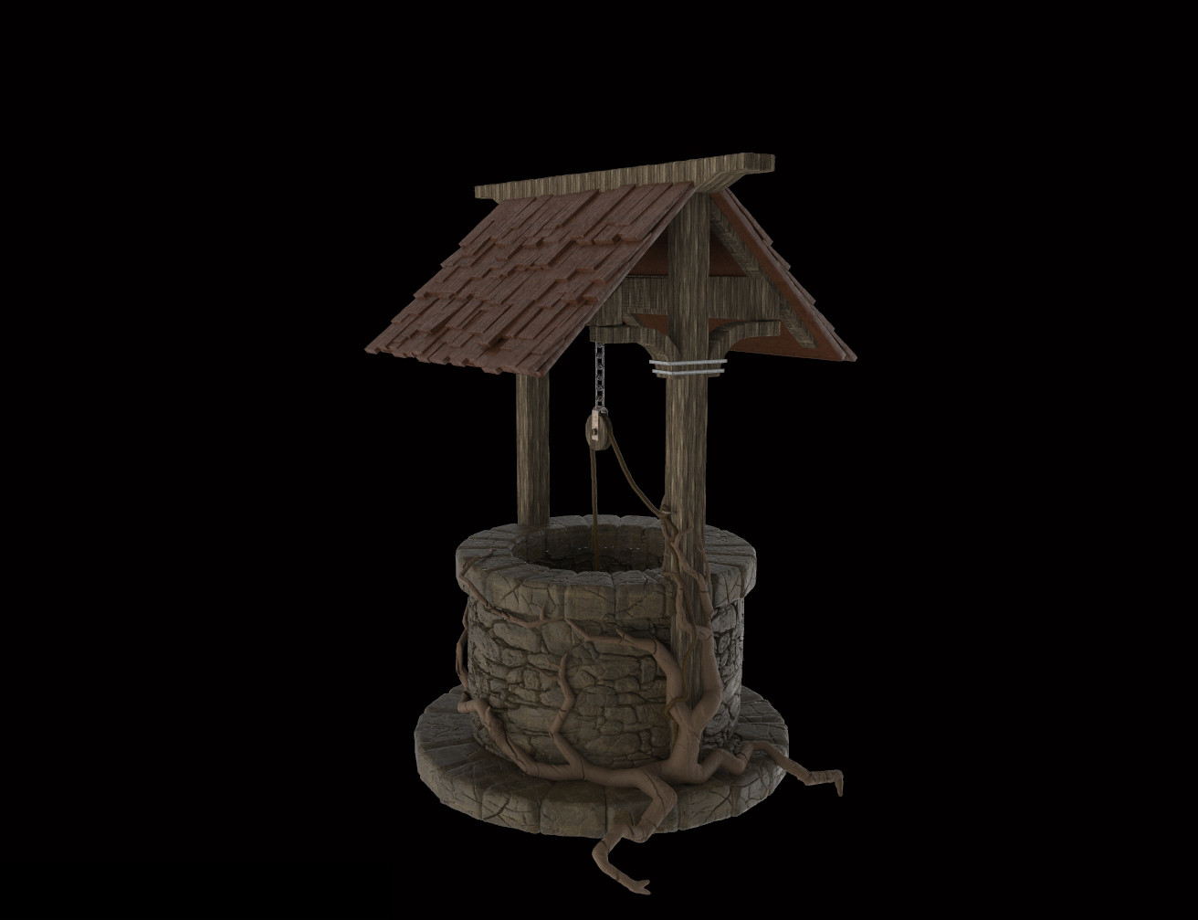 ArtStation - Old Well