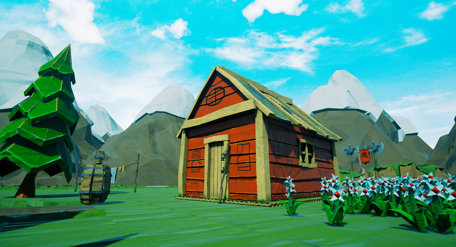 ArtStation - God Of Boxes-Hut