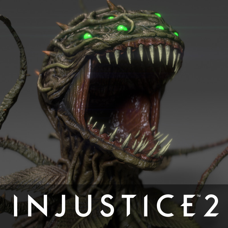 ArtStation - Injustice 2 - Poison Ivy Creatures