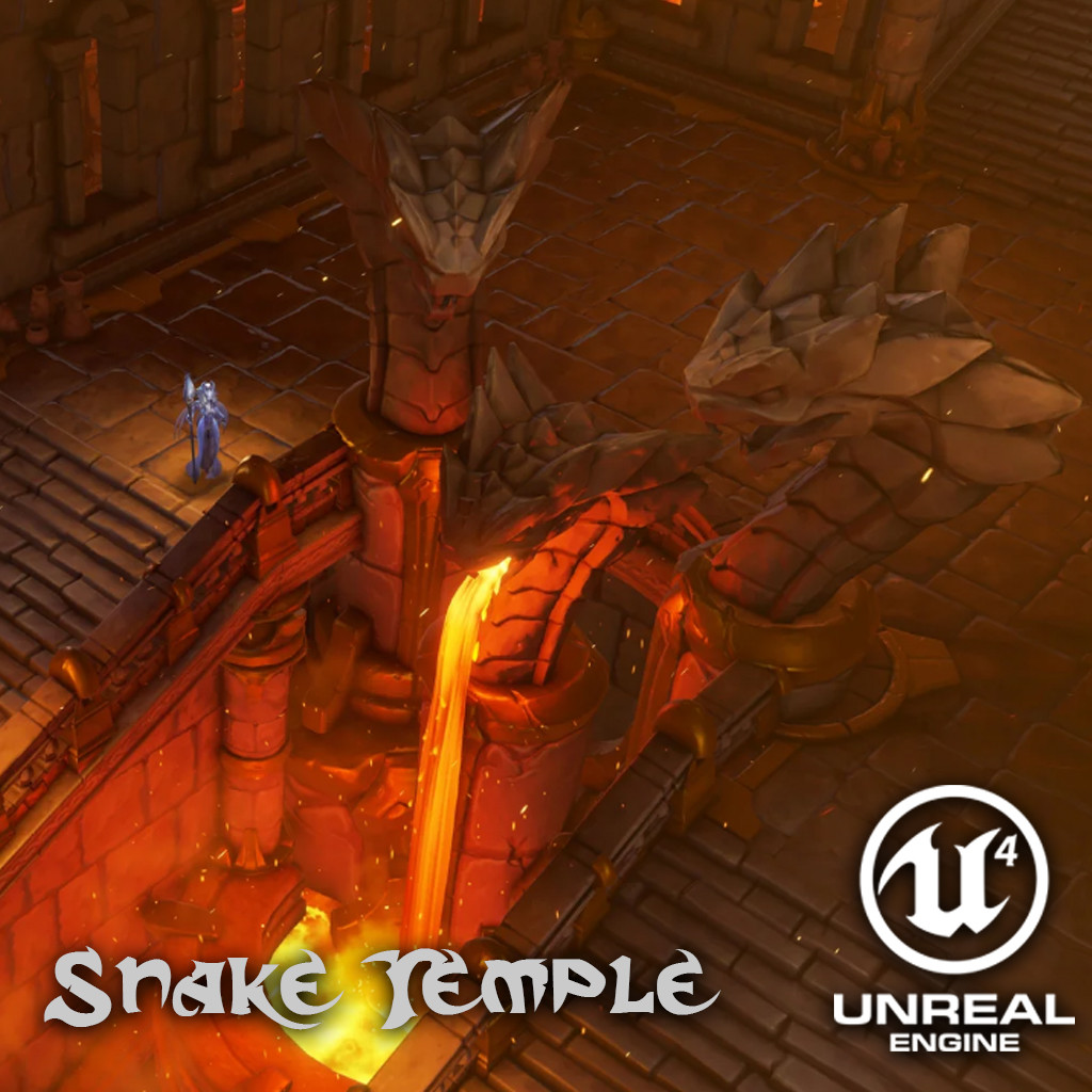 ArtStation - Snake Temple - UE4
