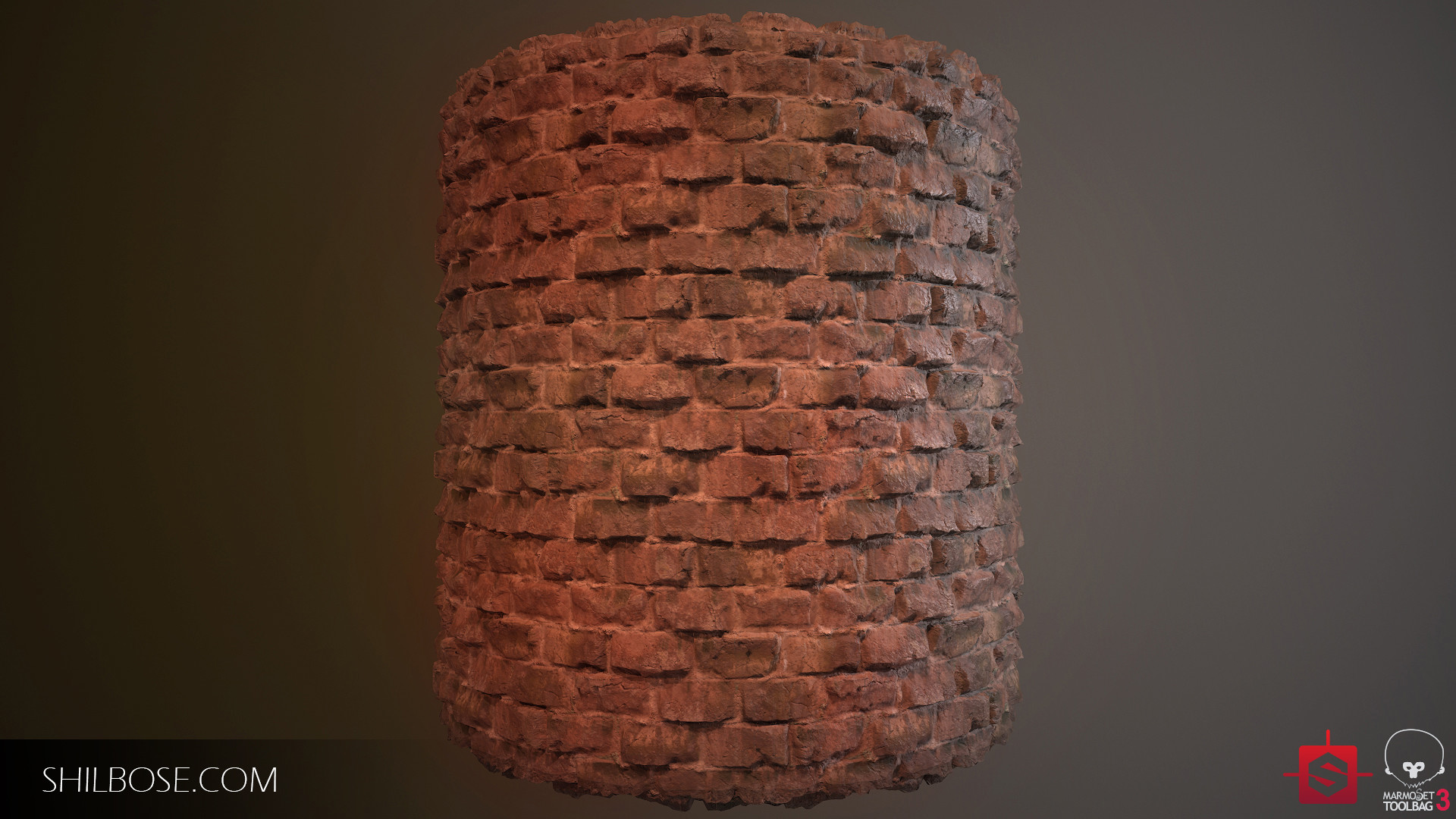 ArtStation - Tilable brick material