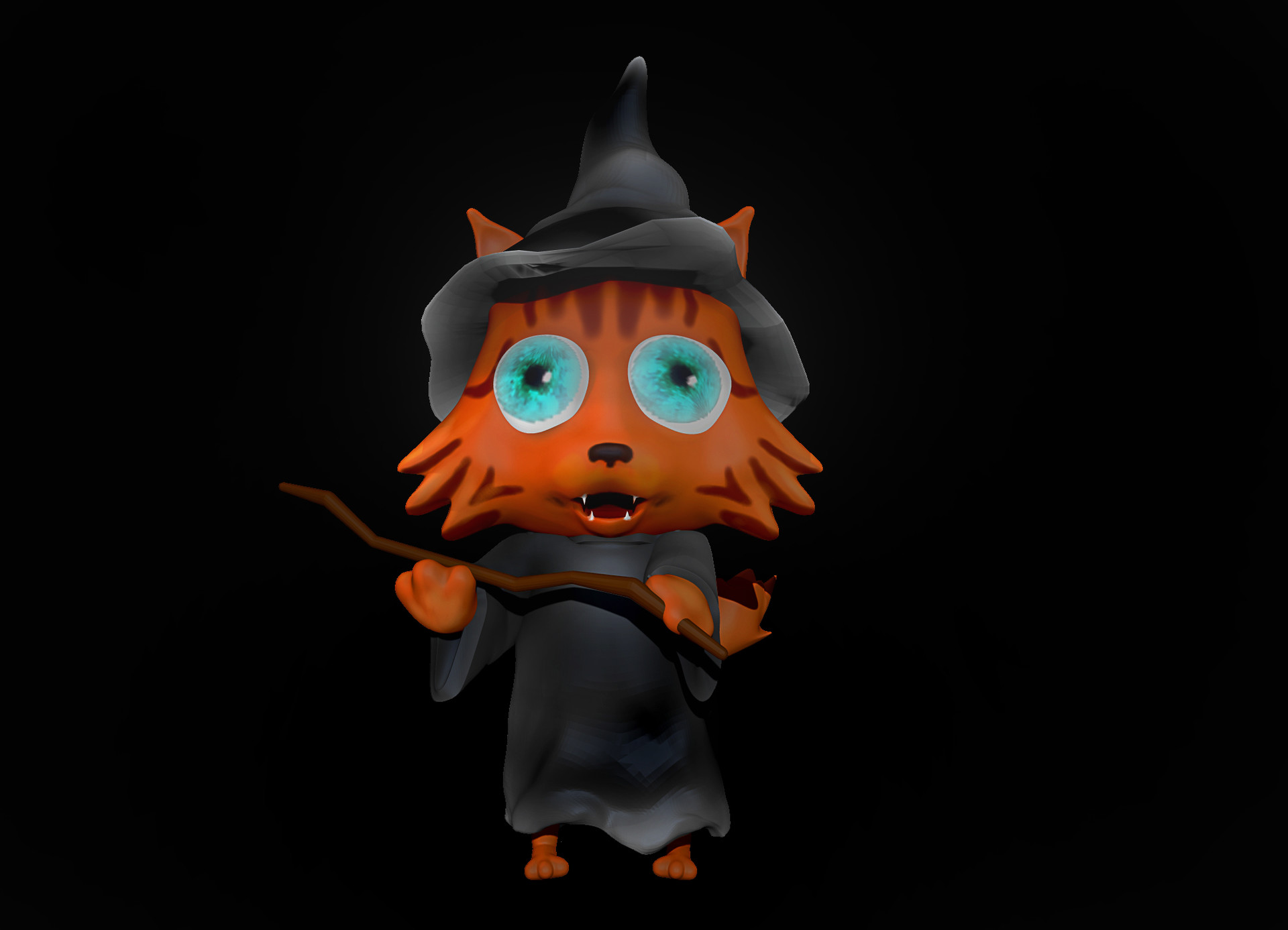 ArtStation - Gato mago