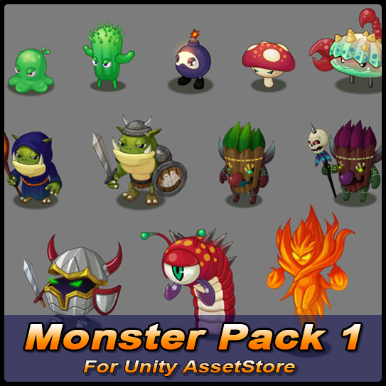 ArtStation - Fantasy monster pack 1