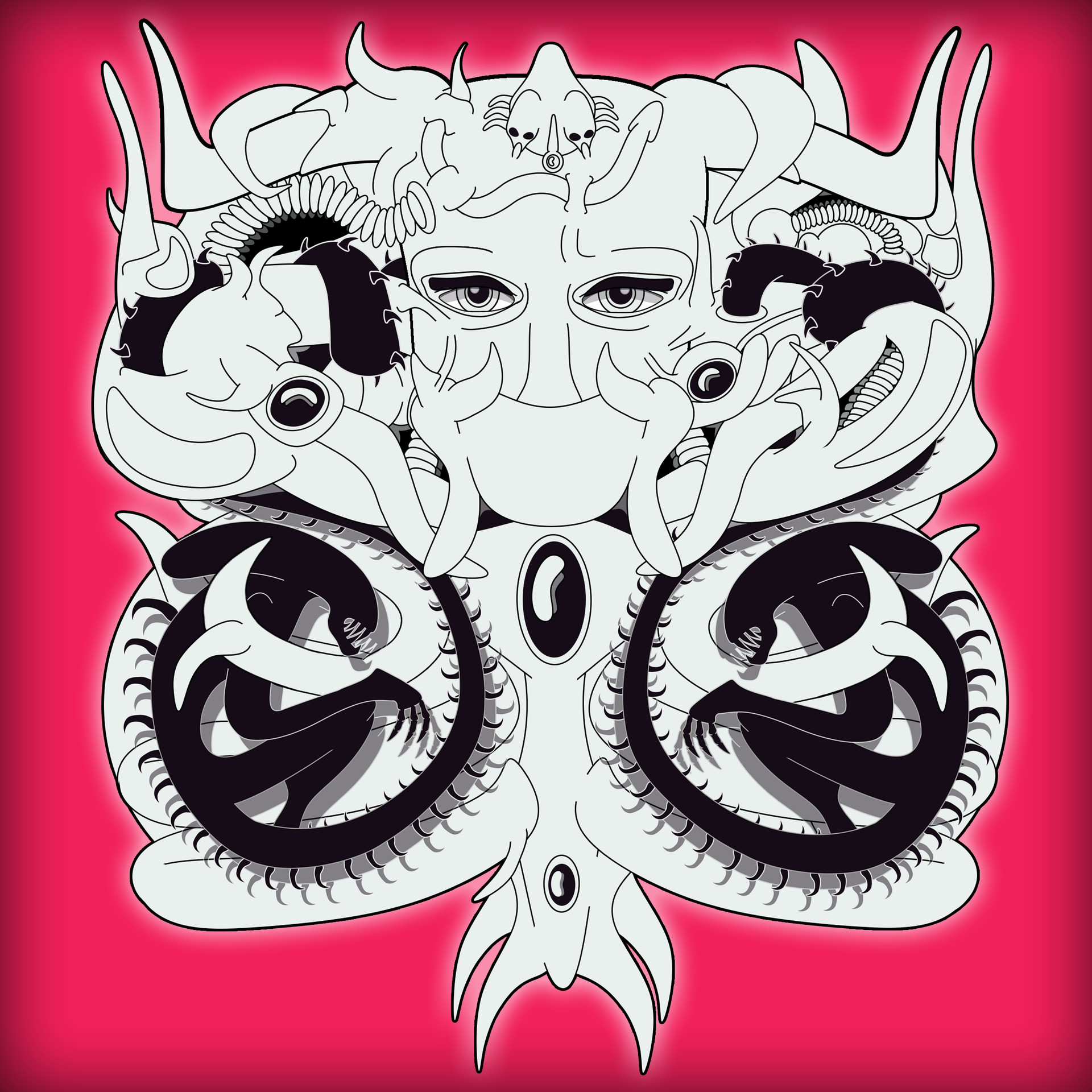 ArtStation - Alien Pop Art