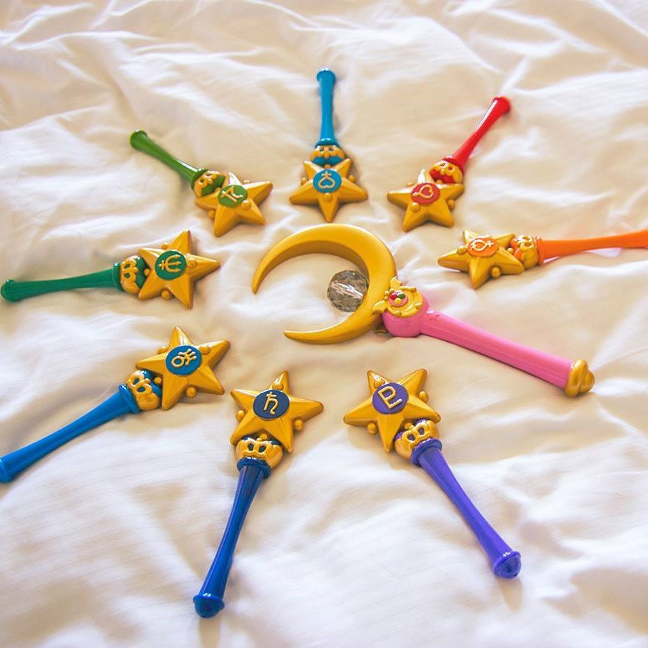 ArtStation - Sailor Moon and Scout Prop Wands