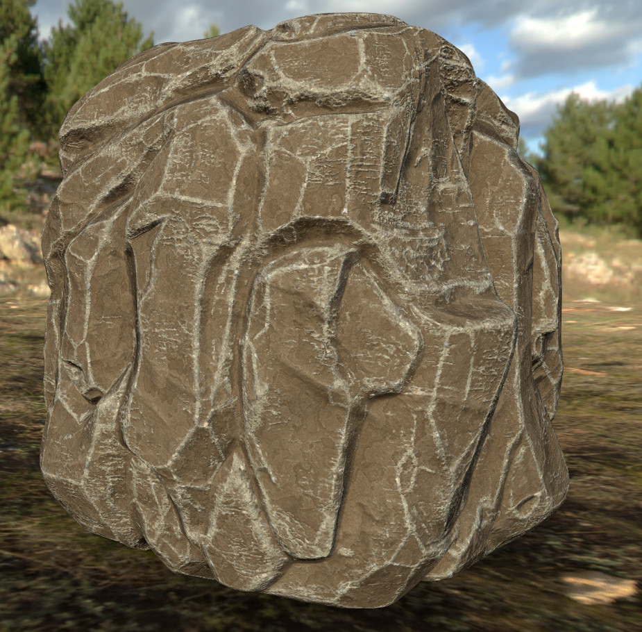 ArtStation - Rock sculpt