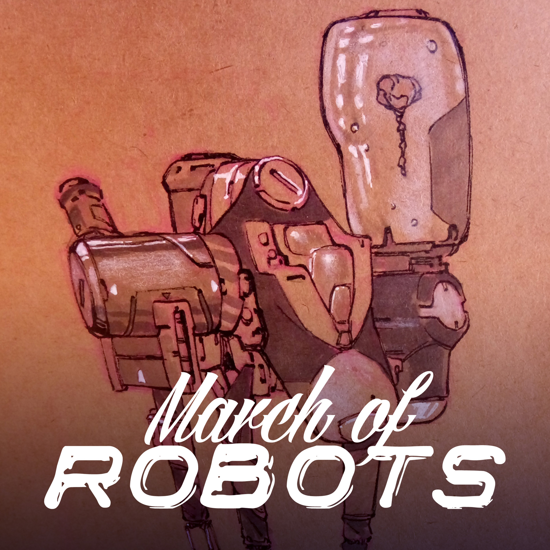 ArtStation - March of Robots, Sergio Saleiro
