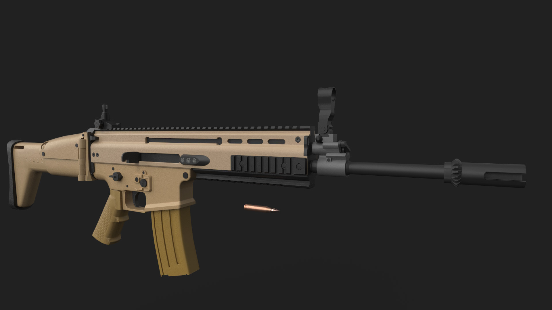 ArtStation - FN SCAR 16