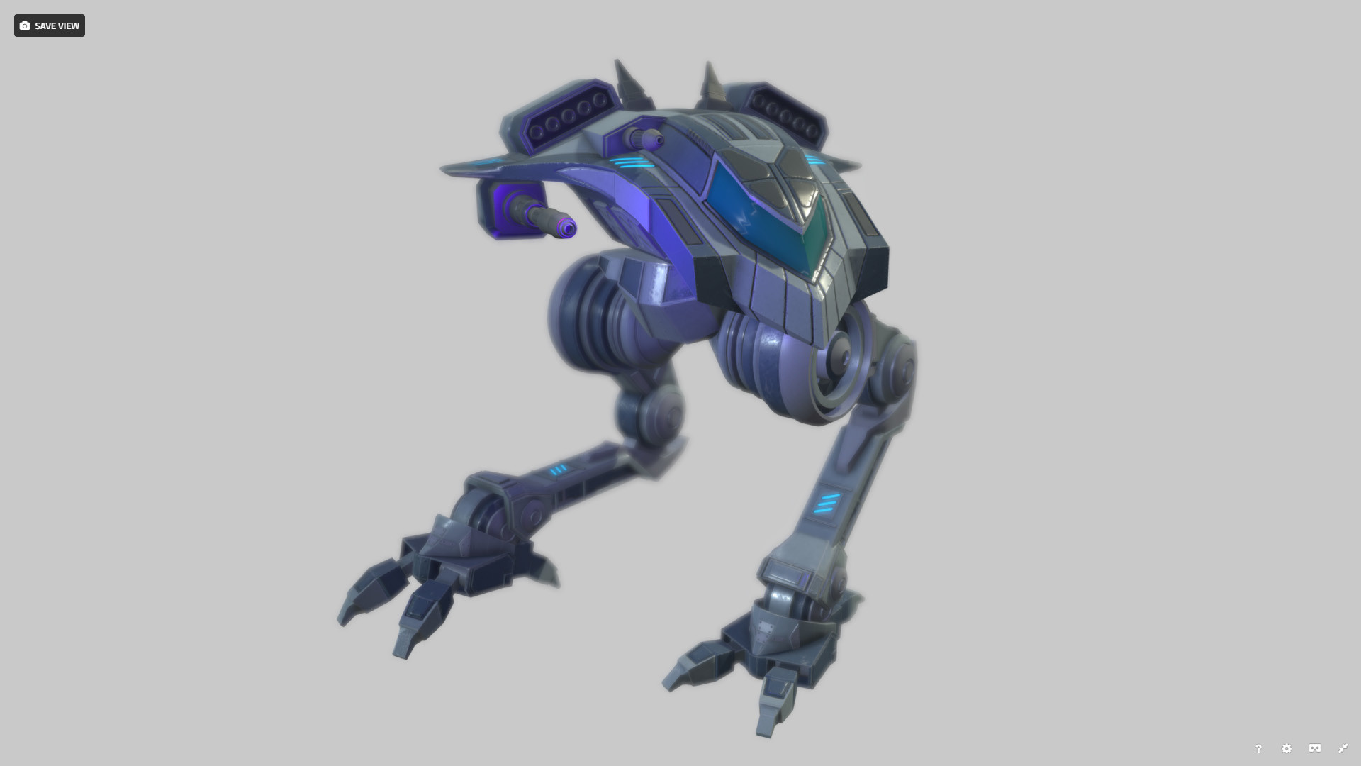 ArtStation - Battletech Raptor II Mech 3D Model