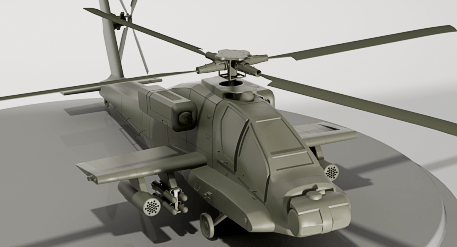 ArtStation - Apache Helicopter