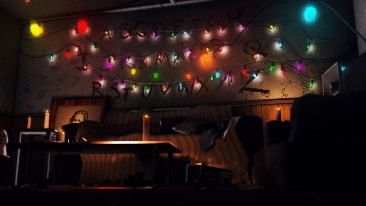 ArtStation - Stranger Things Living Room