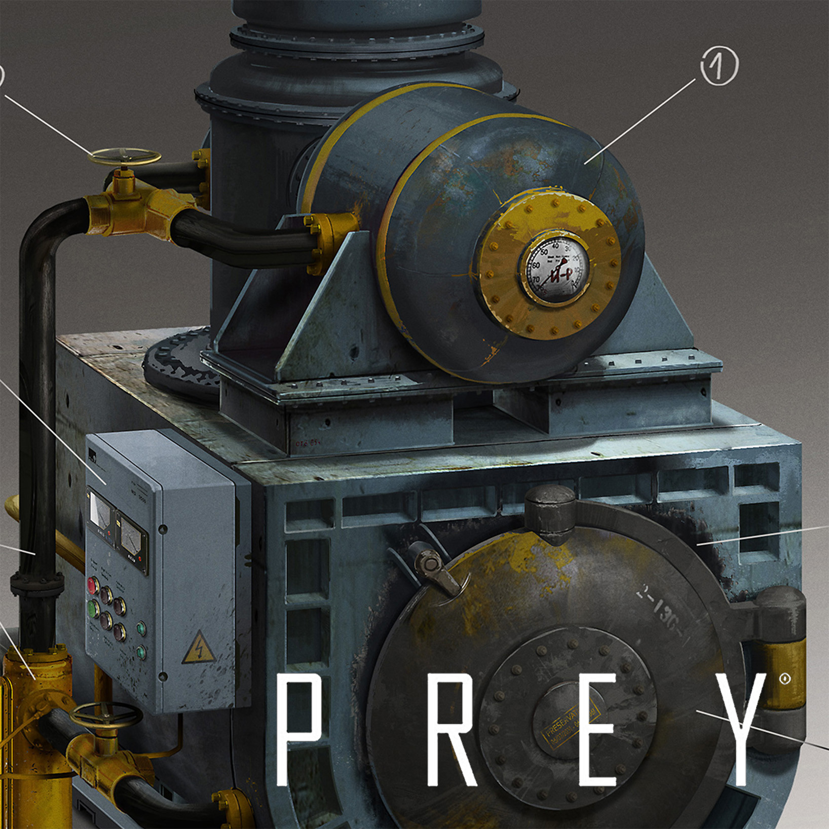 ArtStation - PREY - Props