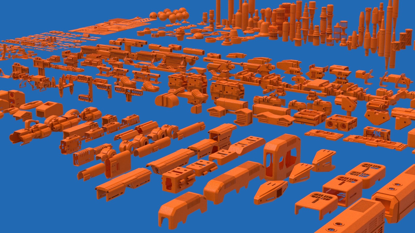 ArtStation - Kitbash Progress