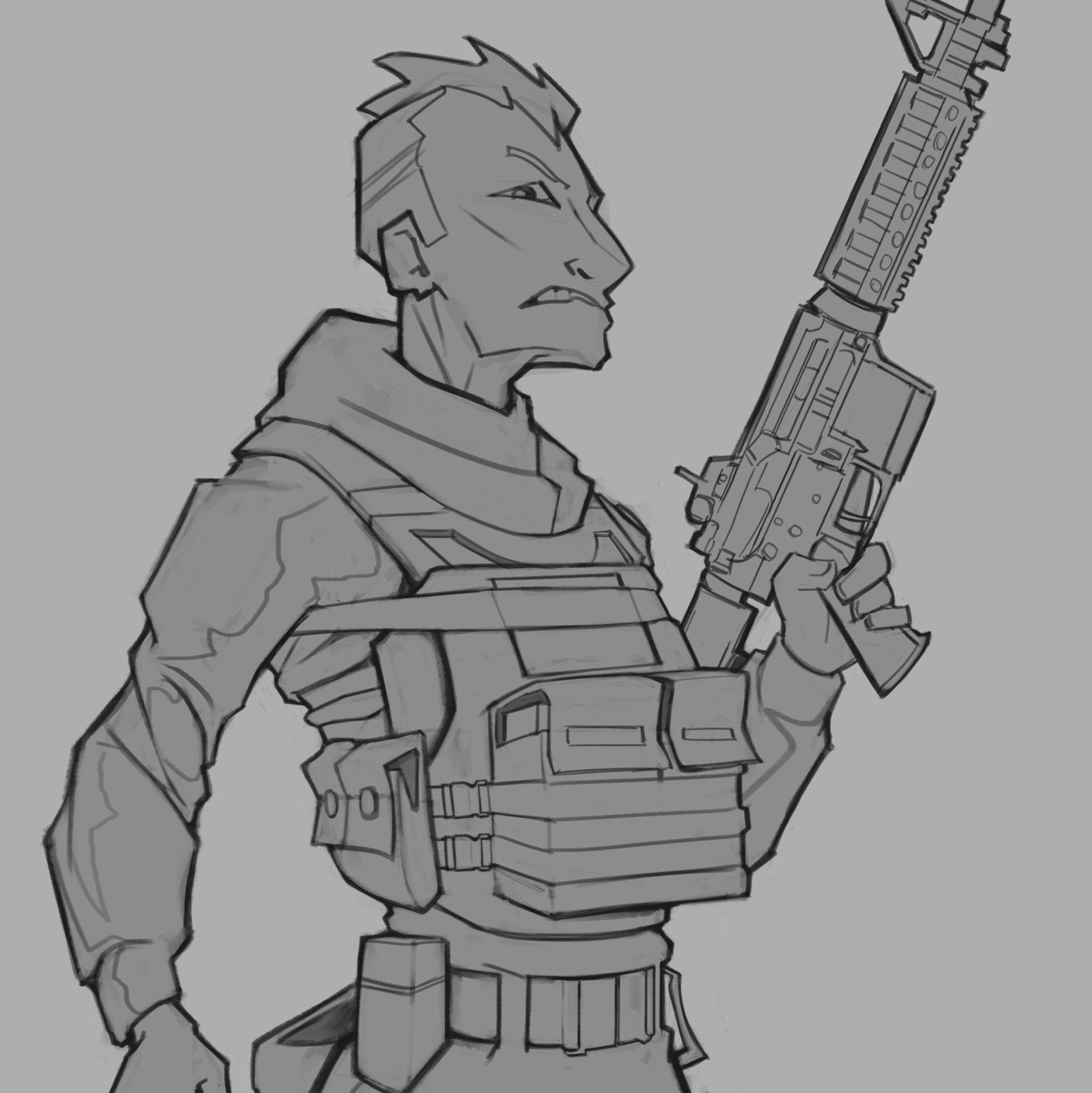 ArtStation - Special Forces Soldier 01