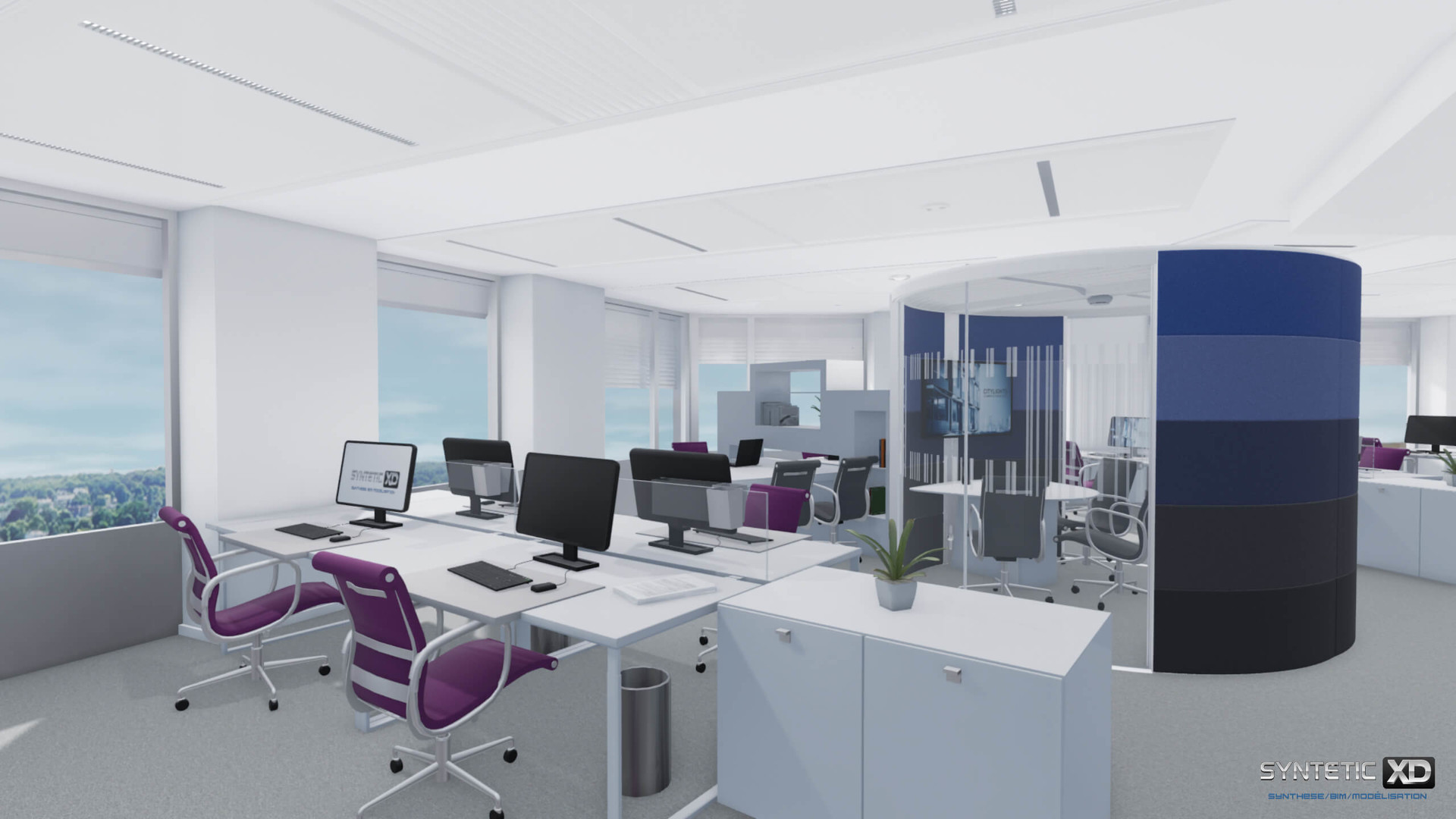 ArtStation - UE4 Office walk trough VR