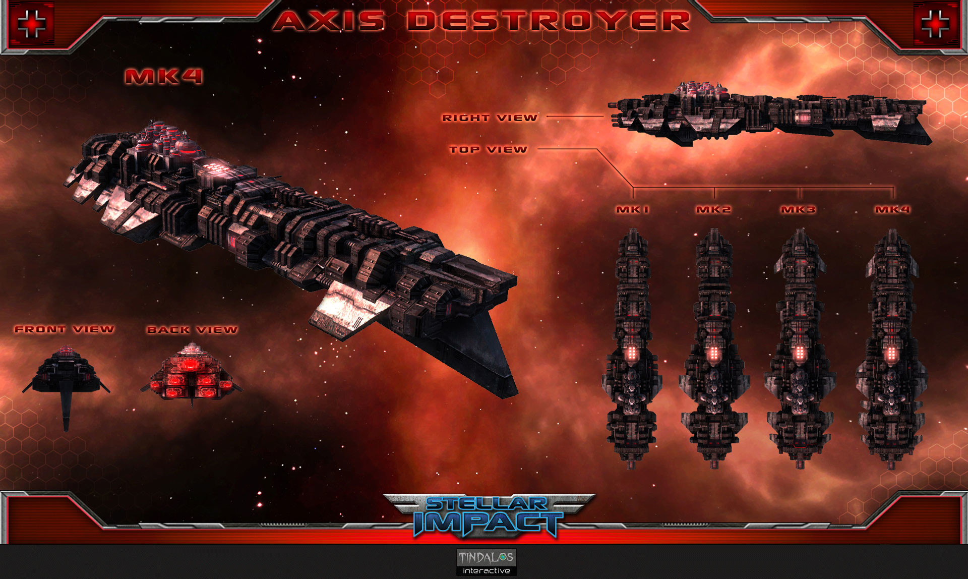 ArtStation - Destroyer Spaceship