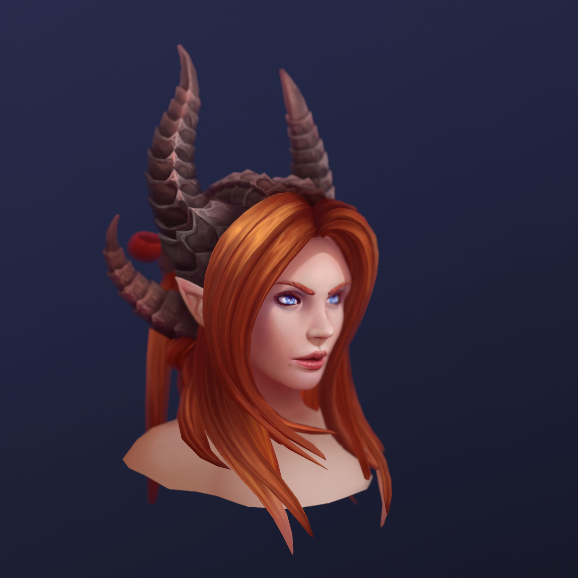 ArtStation - Lady Kyrierosa the Exiled Dragon