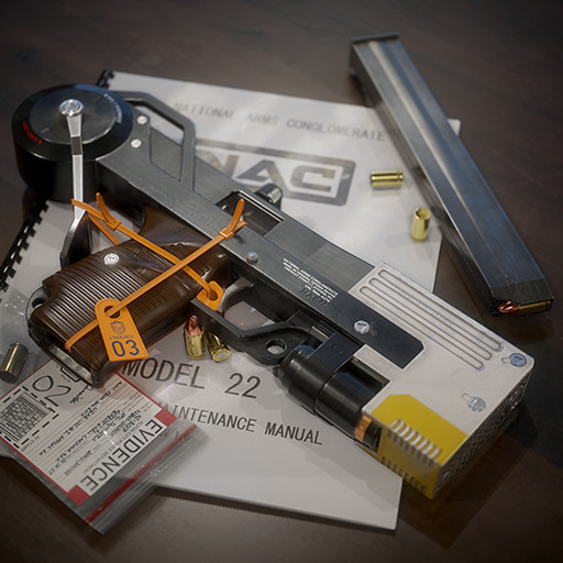 ArtStation - NAC-22 SMG