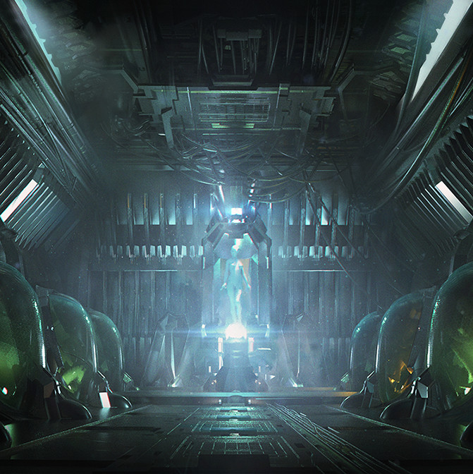 ArtStation - Hypersleep Chambers
