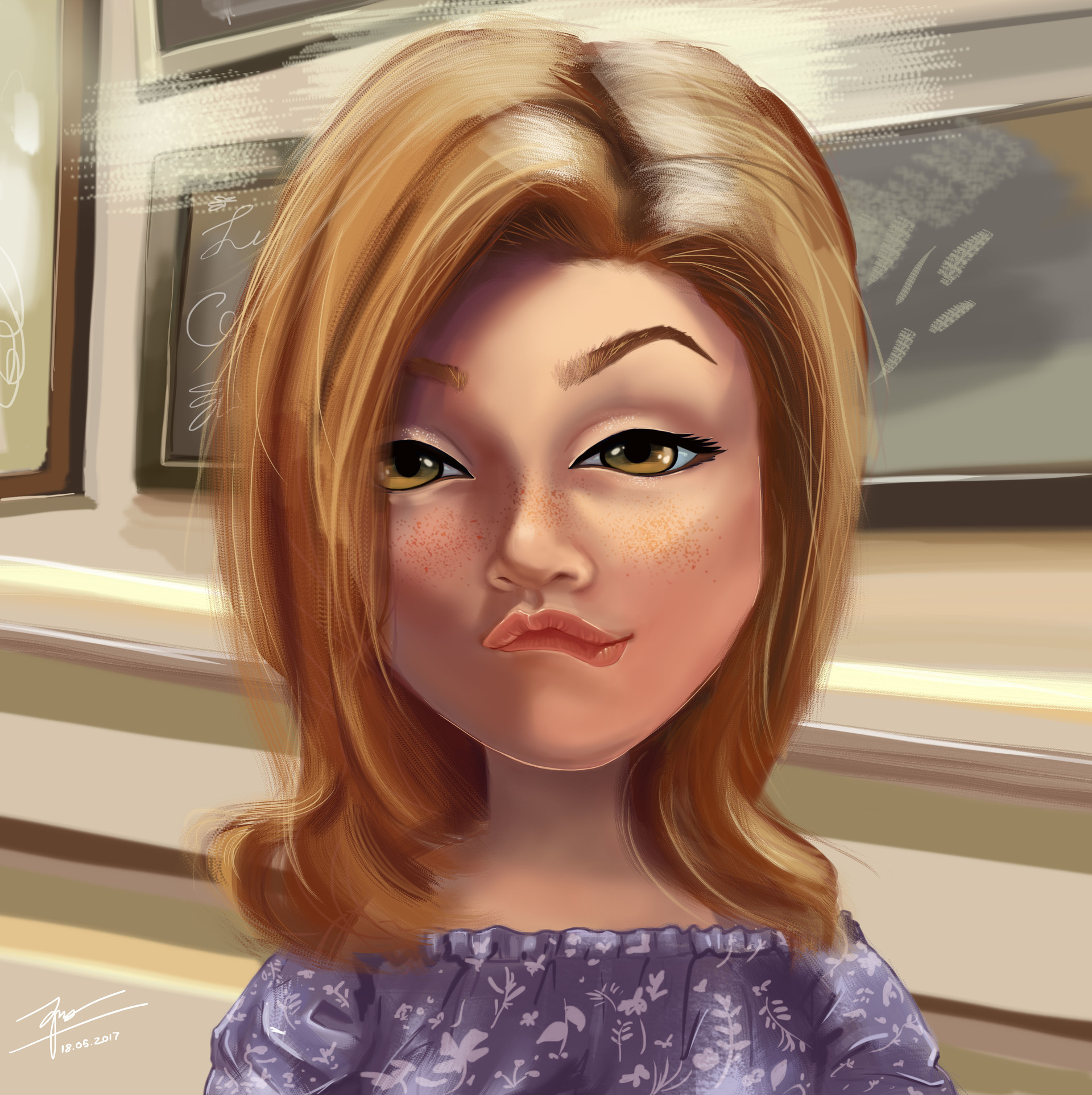 ArtStation - ILLUSTRATION_PORTRAIT ME