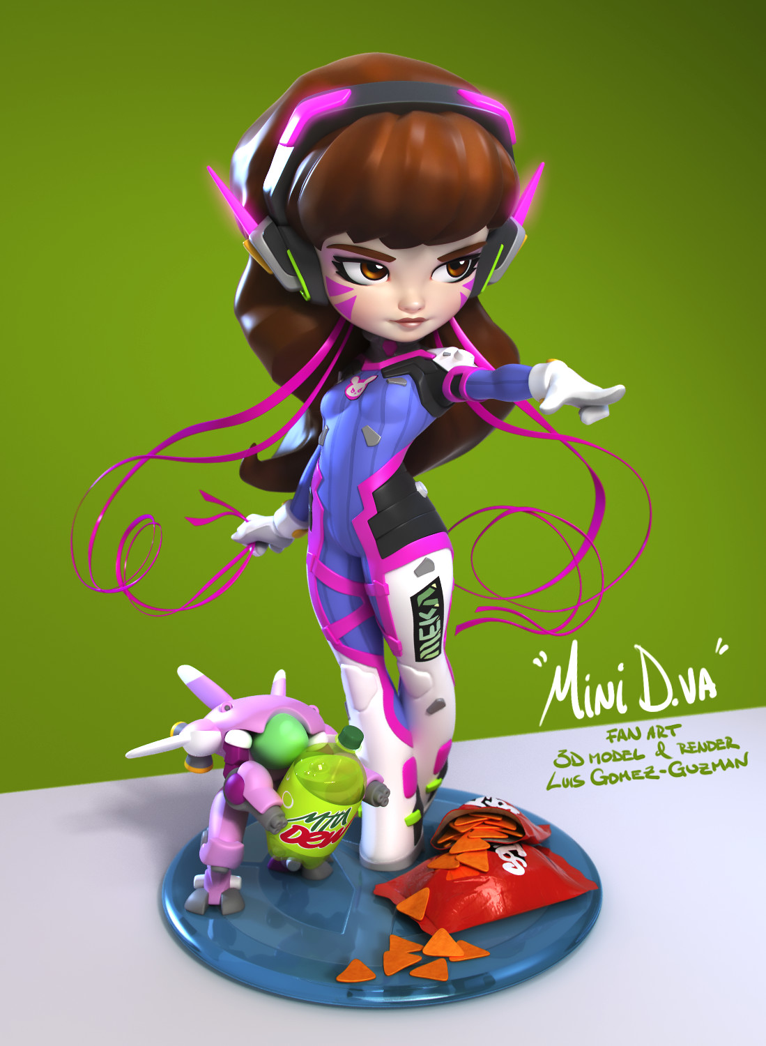 ArtStation - Mini D.va