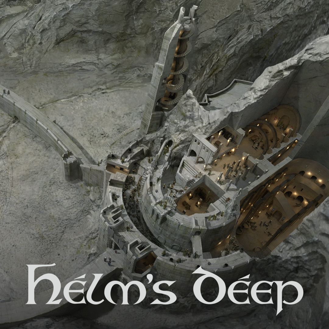 Helms Deep Map