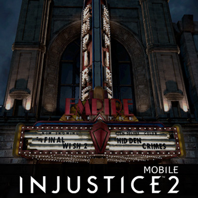 ArtStation - Gotham City Avenue - Injustice 2 (Mobile)